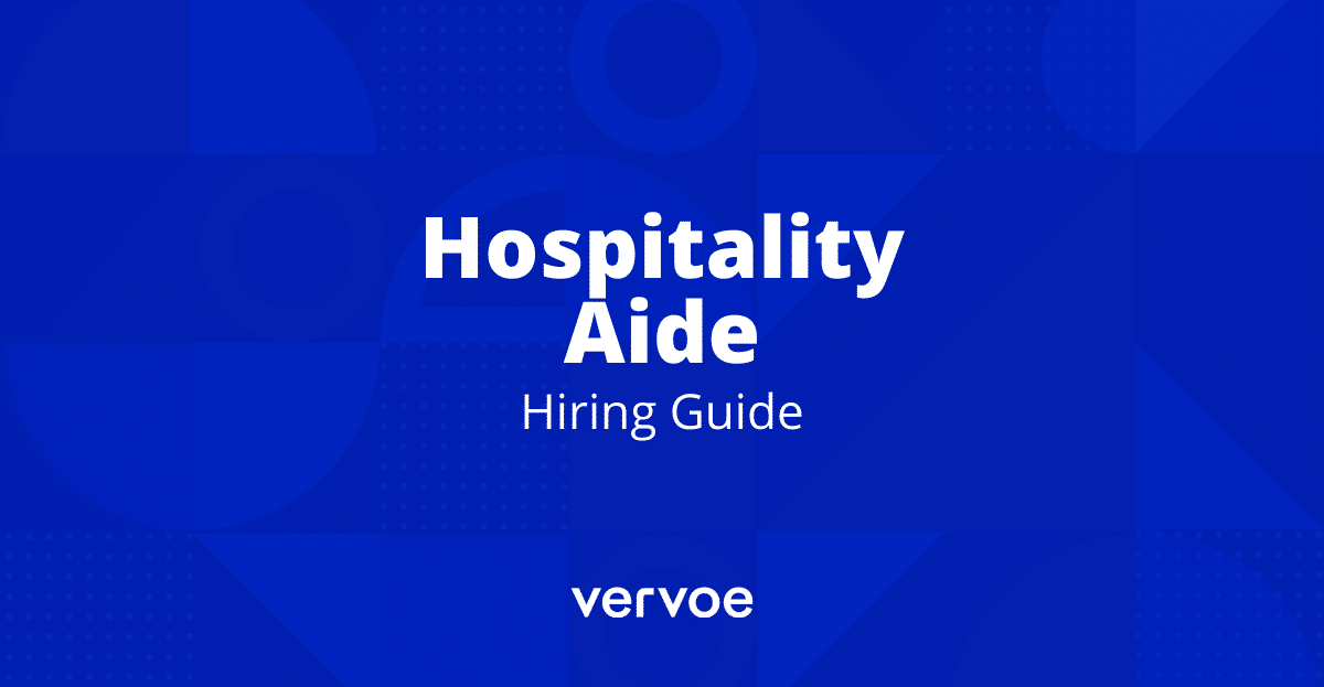 Free Recruitment Guide For A Hospitality Aide — PDF Download
