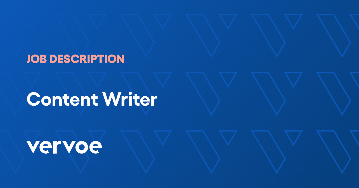 Content Writer Job Description Template Vervoe
