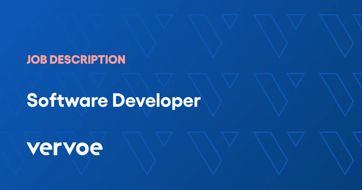Software Developer Job Description Template | Vervoe