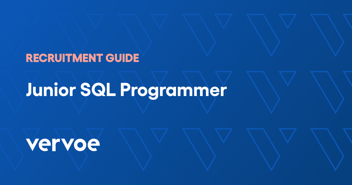 How To Hire A Junior SQL Programmer | Recruitment Guide | Vervoe