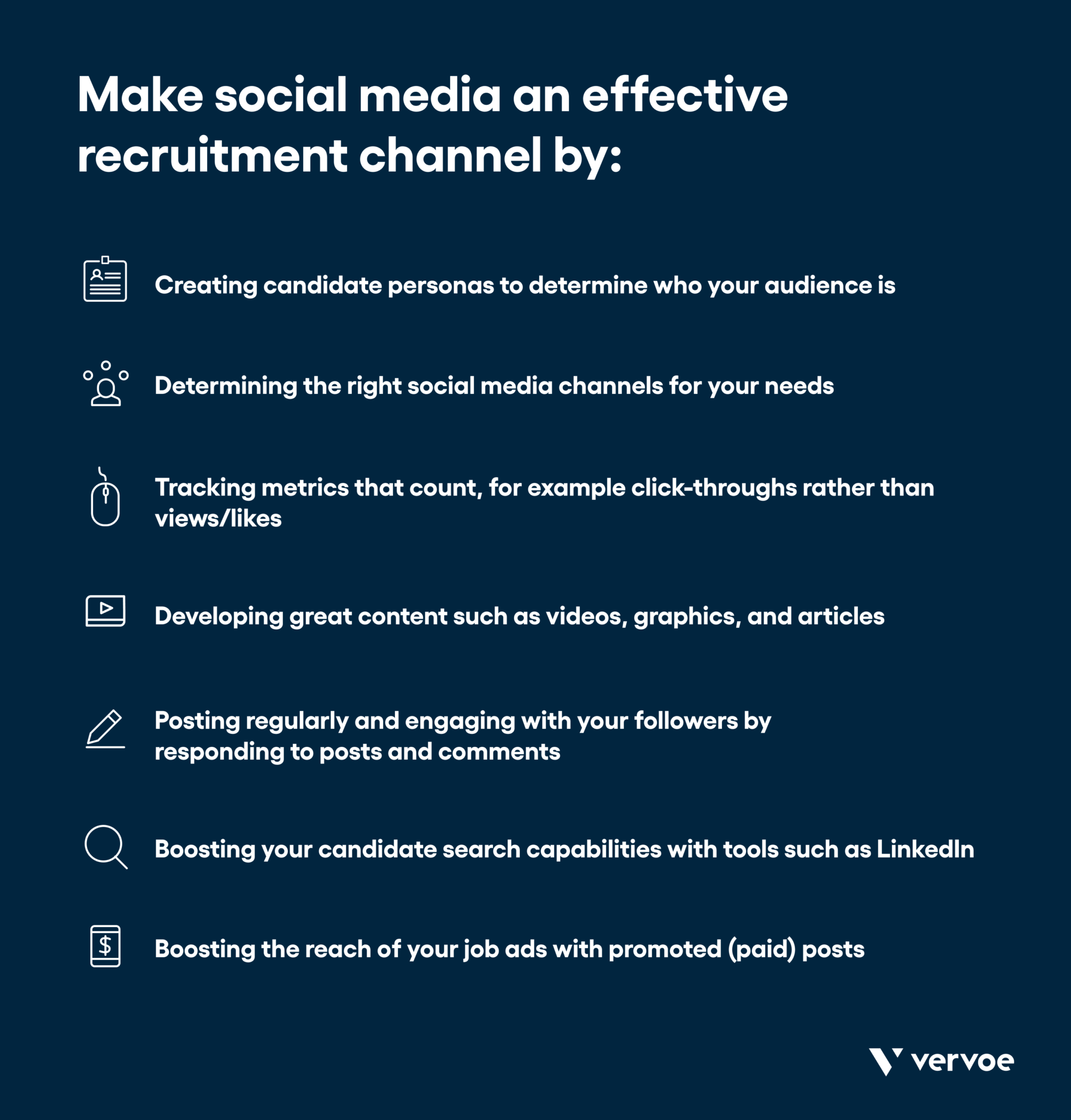 13 Recruitment Strategies To Improve Your Hiring | Vervoe