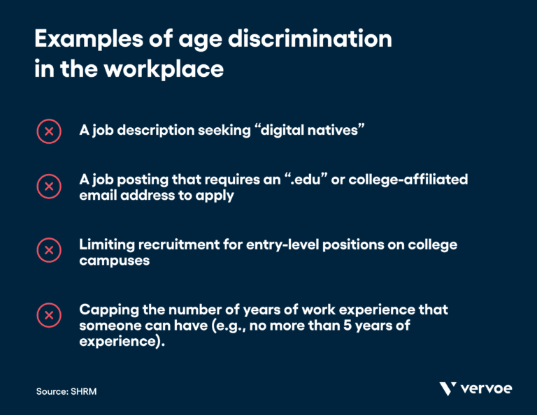 How To Spot Age Discrimination In The Workplace | Vervoe Blog