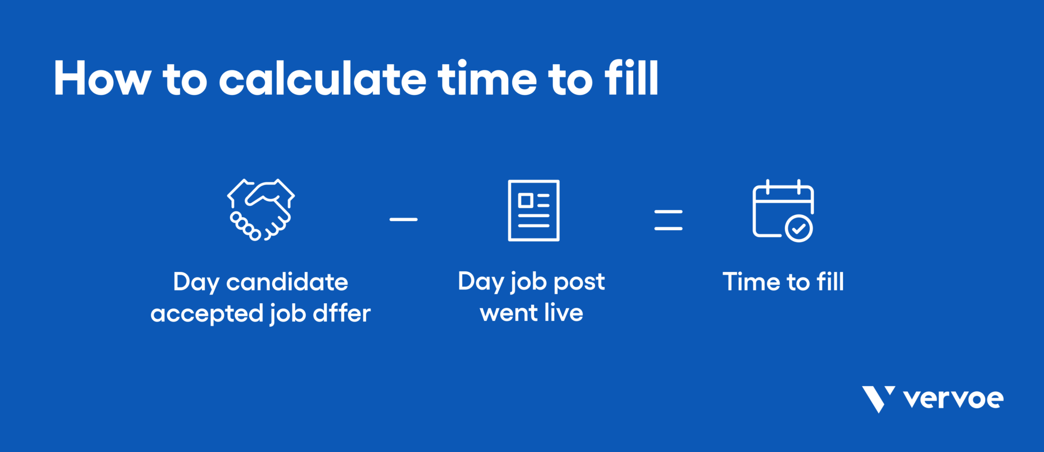 The Difference Between Time To Hire Vs Time To Fill | Vervoe