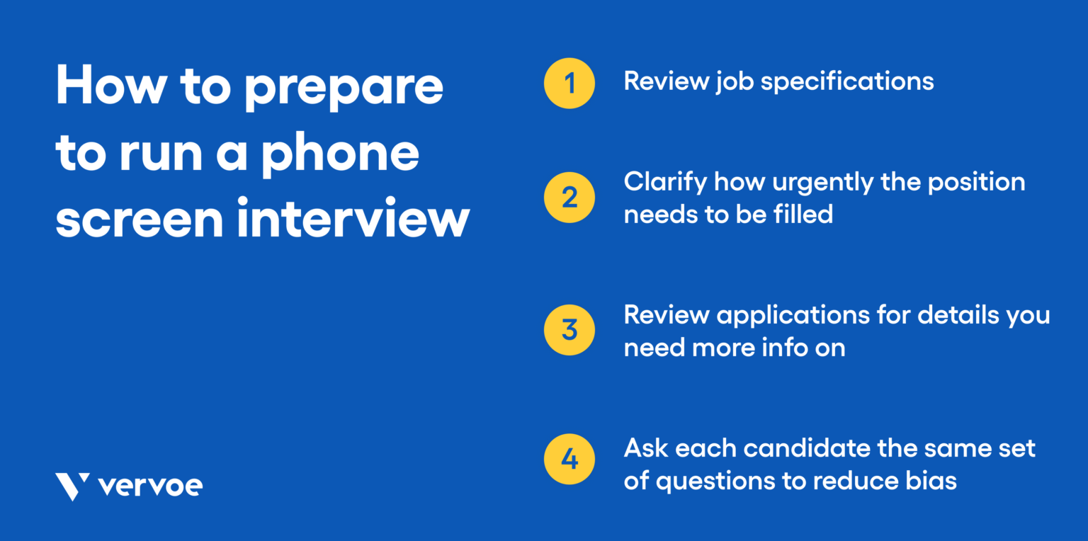 A Guide To Effective Phone Screening | Vervoe
