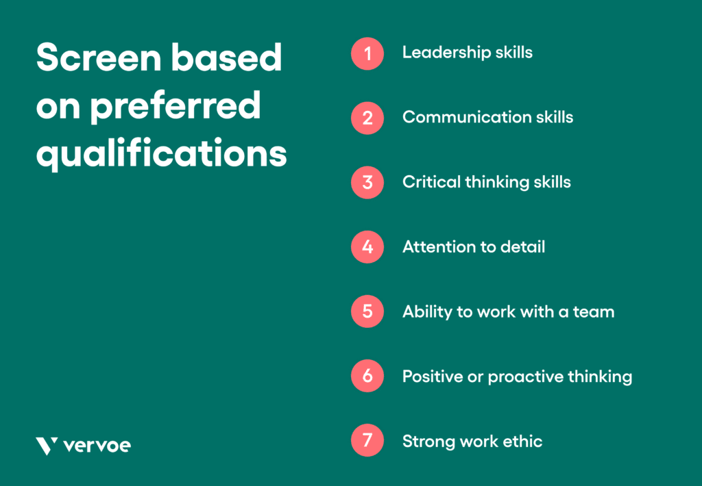 The Ultimate Guide To Resume Screening | Vervoe