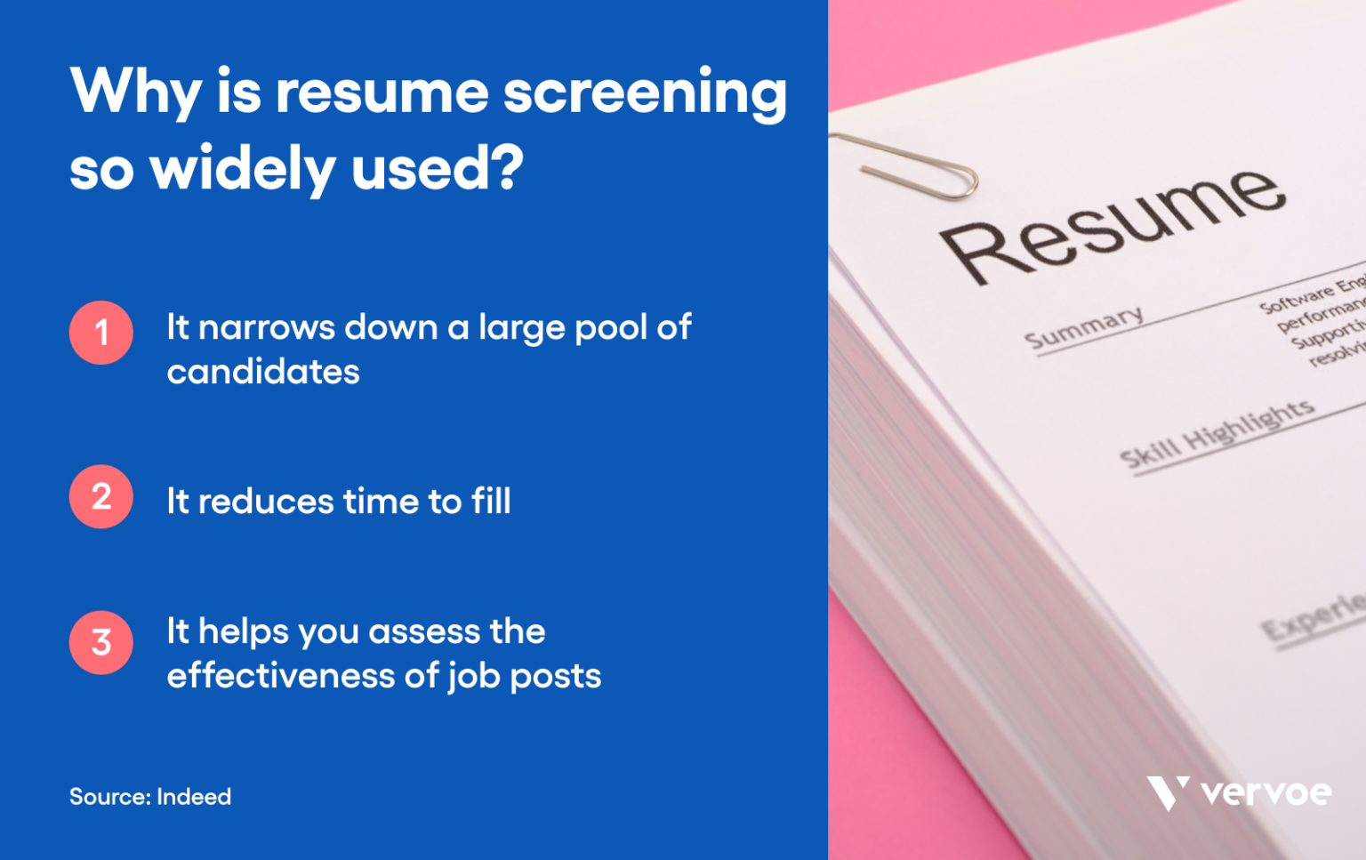 The Ultimate Guide To Resume Screening | Vervoe