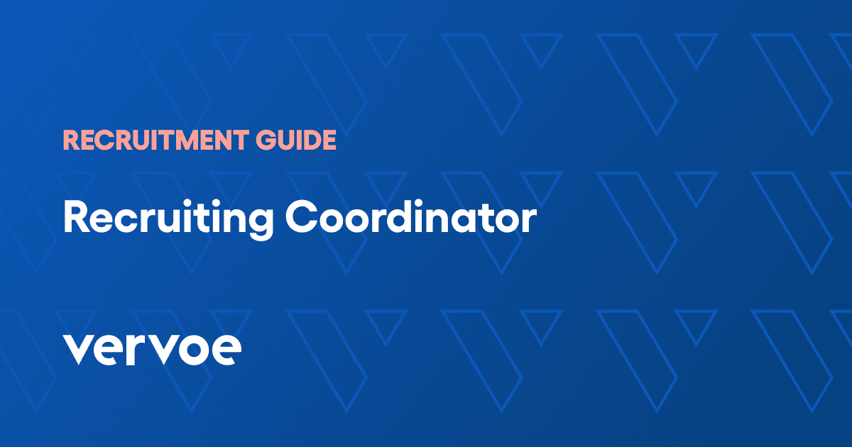 How To Hire A Recruiting Coordinator | Recruitment Guide | Vervoe