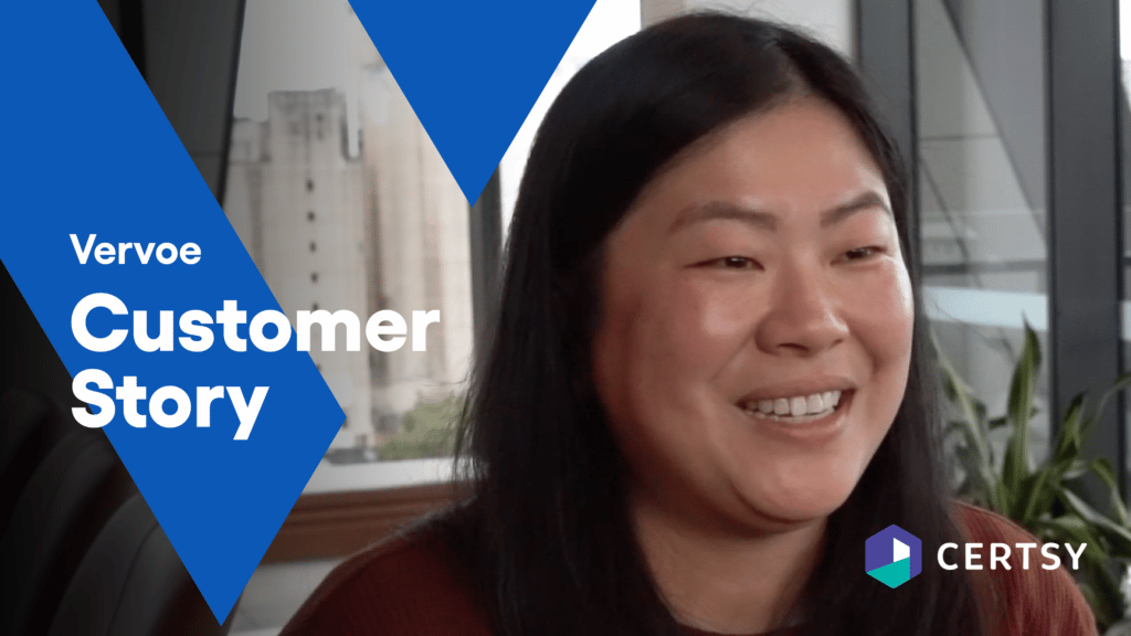 Certsy Customer Story | Vervoe