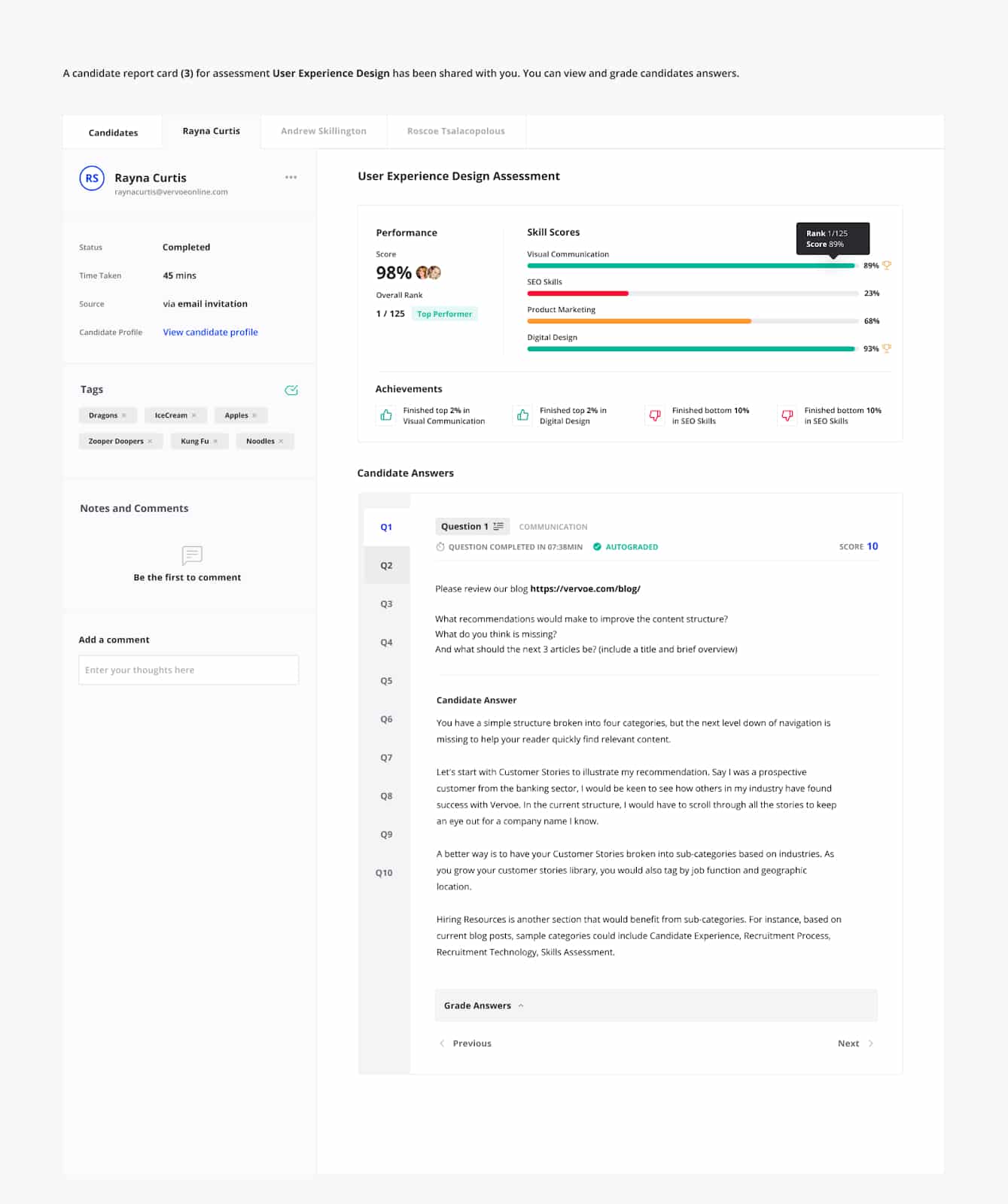 SmartRecruiters Integration | Vervoe